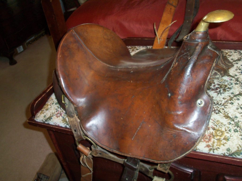 MILITARY SADDLE. | S&H Civil War Antiques