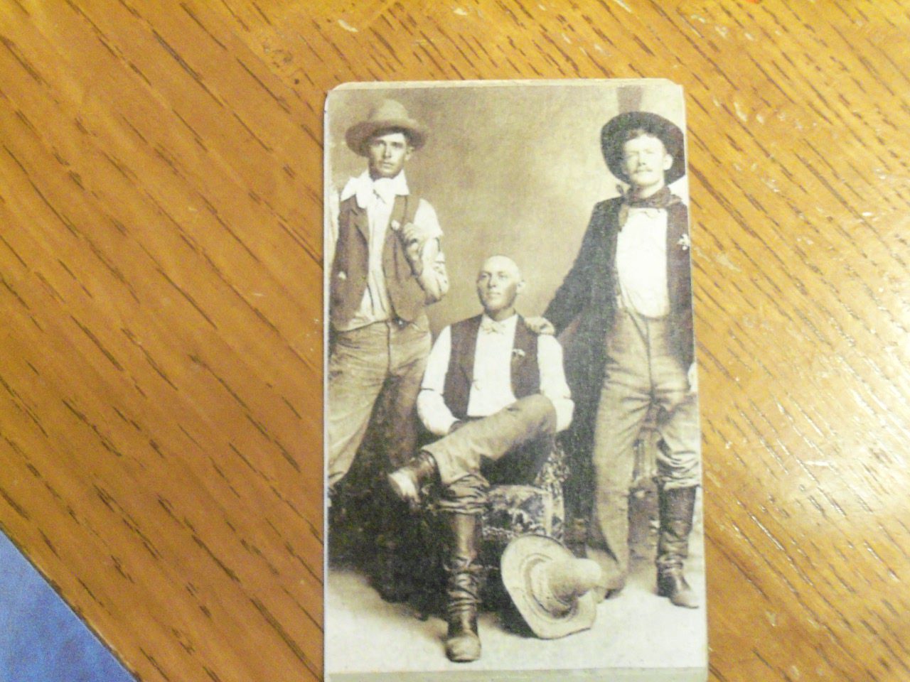 OUTLAW WAYNE BRAZEL CDV PHOTO | S&H Civil War Antiques