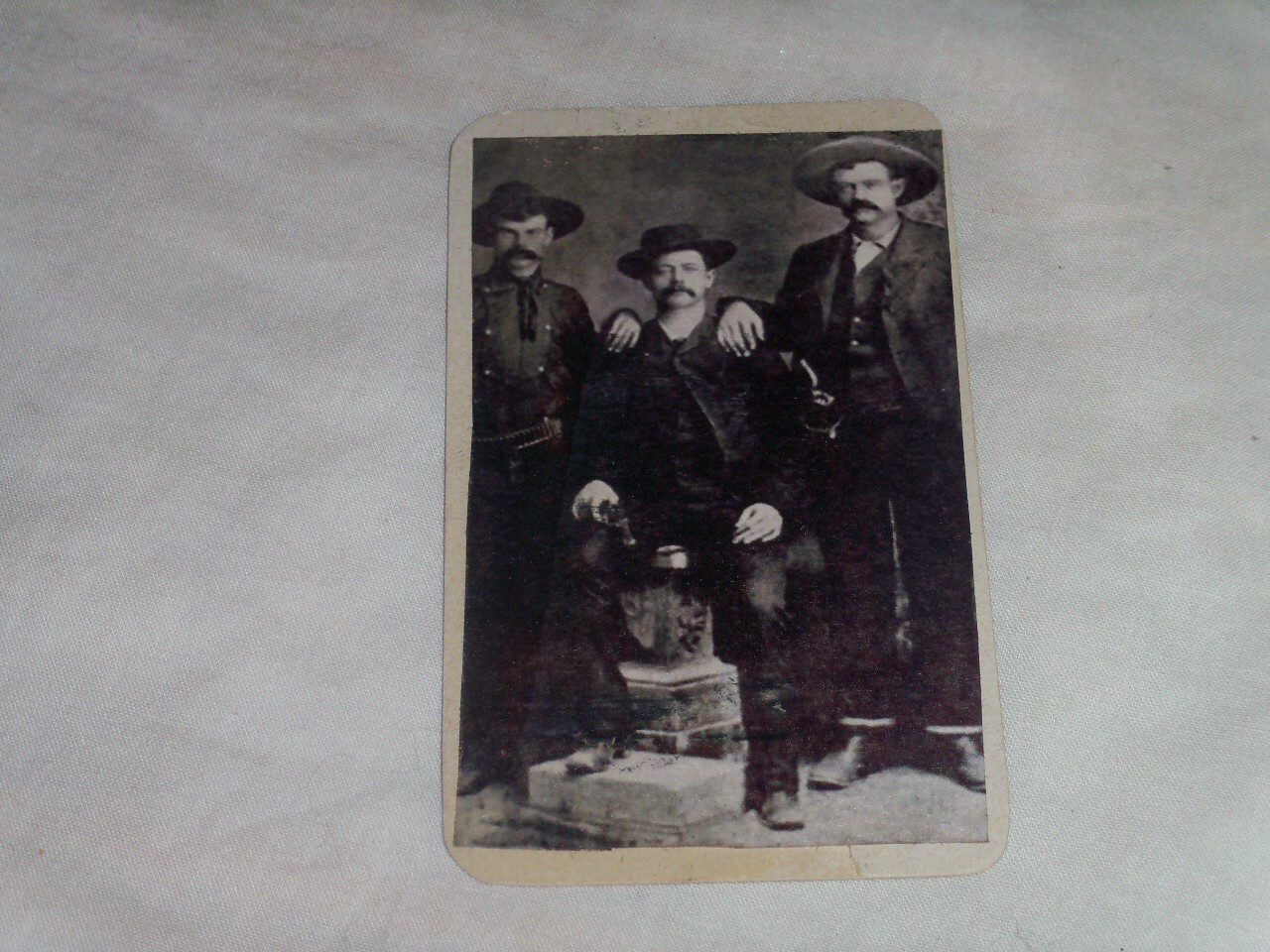 CDV PHOTO SAM BASS OUTLAW | S&H Civil War Antiques